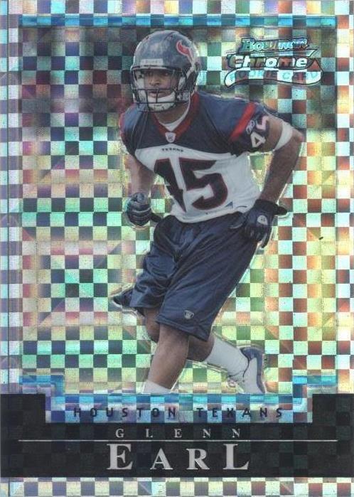 2004 Bowman Chrome - Glenn Earl #208 X-Fractor /250 (RC) for sale ...