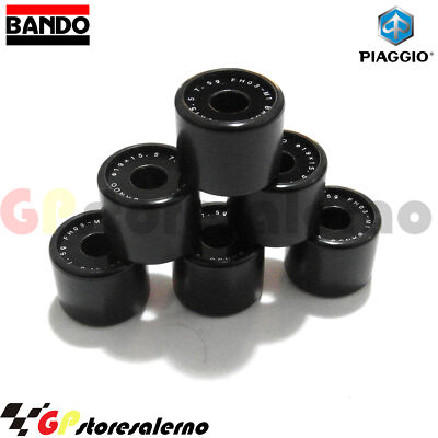 270603 KIT RULLI VARIATORE 19X15,5 GR 7,5 PIAGGIO 50 VESPA LX 2T 2012 ...