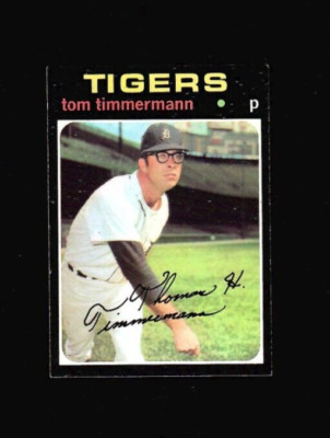 1971 Topps #296 TOM TIMMERMANN Tigers NMMT | eBay