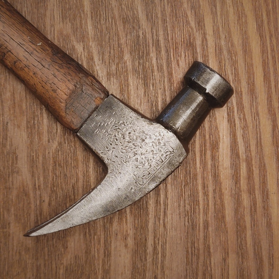 Vintage Stanley Bell Face Straight Claw Hammer - Old Tool | eBay