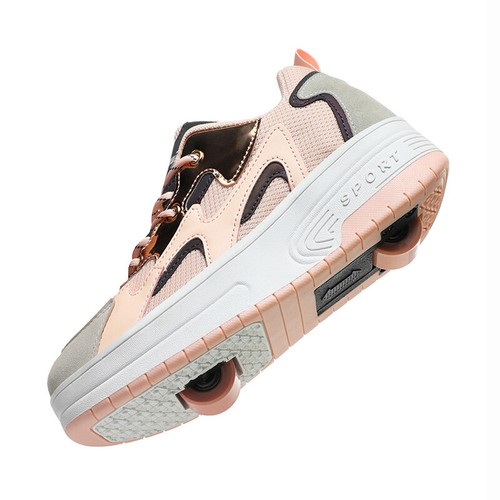 Kids Roller Shoes Sneakers with Wheels Unisex-Child Footwear Wheeled ...