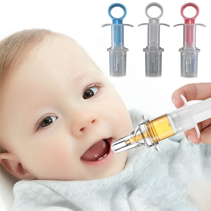 Baby Needle Pacifier Feeder Safe Squeeze Liquid Dispenser Dropper | eBay