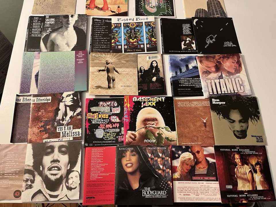 CD Covers, Inserts, Booklets (Artwork Only) Various Artists Assorted ...