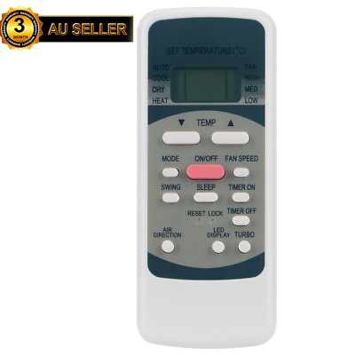 R51M/E remote R51/ME R51ME Replace remote for TECO Air Conditioner AC ...