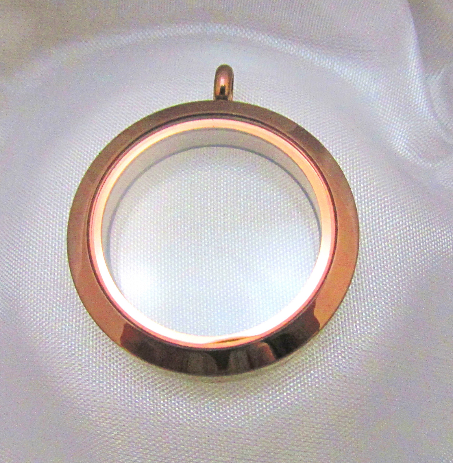 316L Stainless Steel Waterproof Screw Open Floating Glass Locket for ...