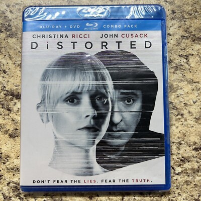Distorted (Blu-Ray + DVD, 2018) COMBO PACK John Cusack Christina Ricci ...
