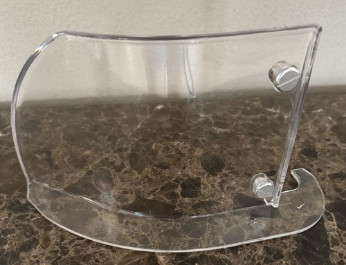 CLEAR PERSPEX PLASTIC HAND FINGER SAFETY GUARD SHIELD HOBART GLOBE DELI ...