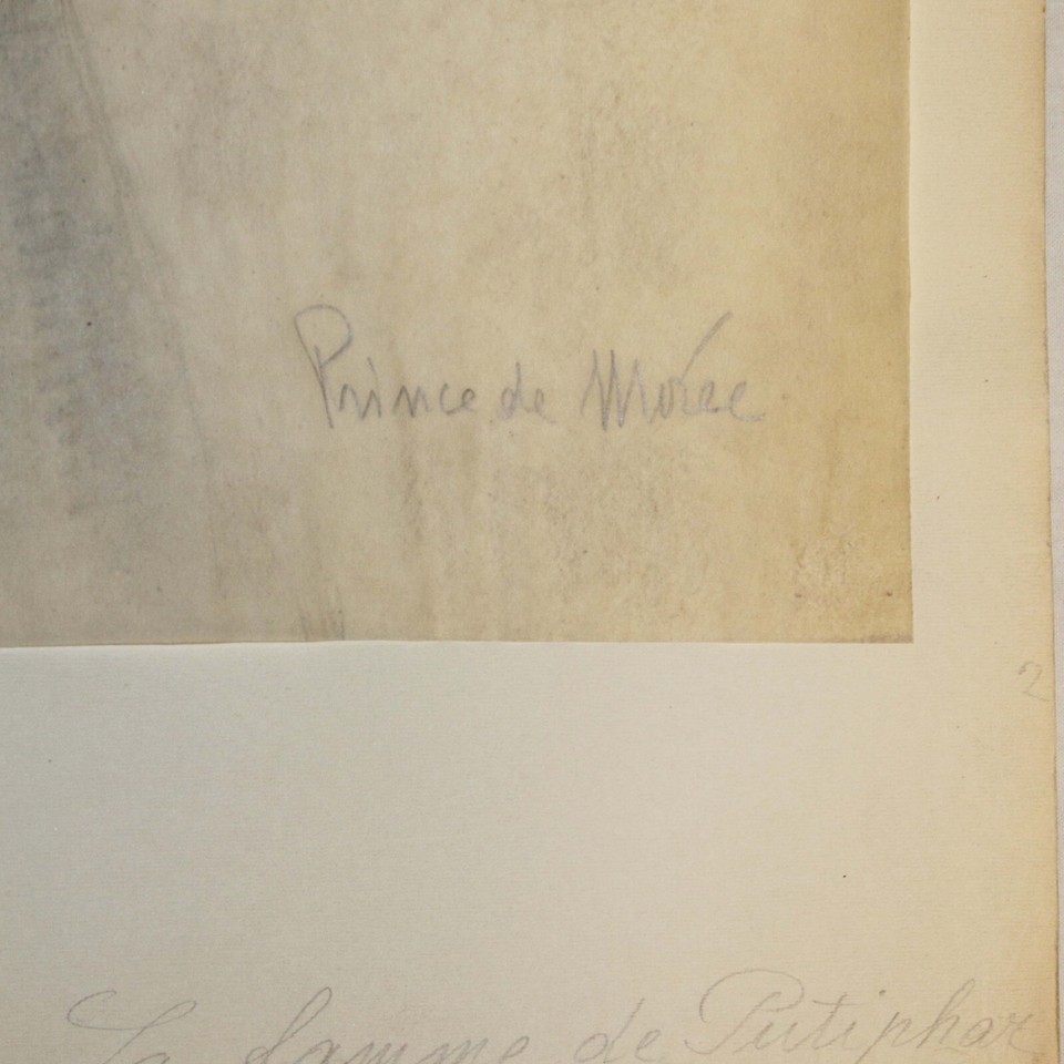 Original Pencil Drawing of Prince De Morée Crivez (The Woman of ...
