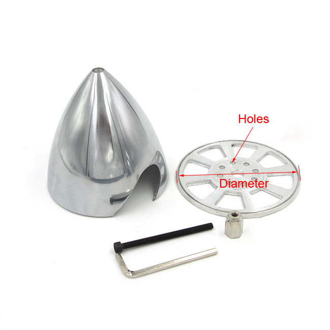 Metal Propeller Spinner for DLE Gasoline Engine DLE20 DLE30 DLE55 ...