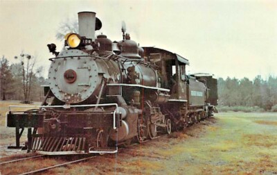 RAILROAD POSTCARD Reader Railroad No.108 Baldwin Locomotive Augustine ...