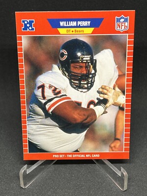 1989 PRO-SET WILLIAM "Fridge" PERRY NFL football card # 445 | eBay