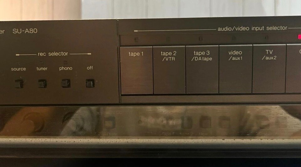 RARE VINTAGE SET - TECHNICS SE-A70 Stereo Power Amplifier & SU-A80 ...