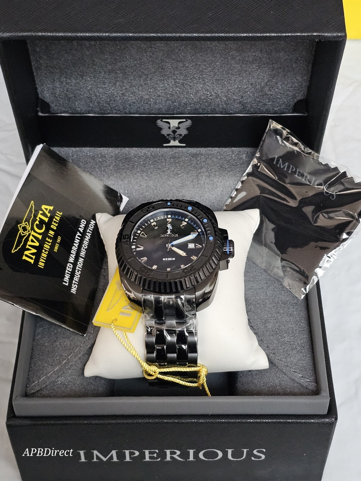 Invicta - IMPERIOUS- Gear Head - Swiss Ronda 515 Quartz 50mm - mens ...