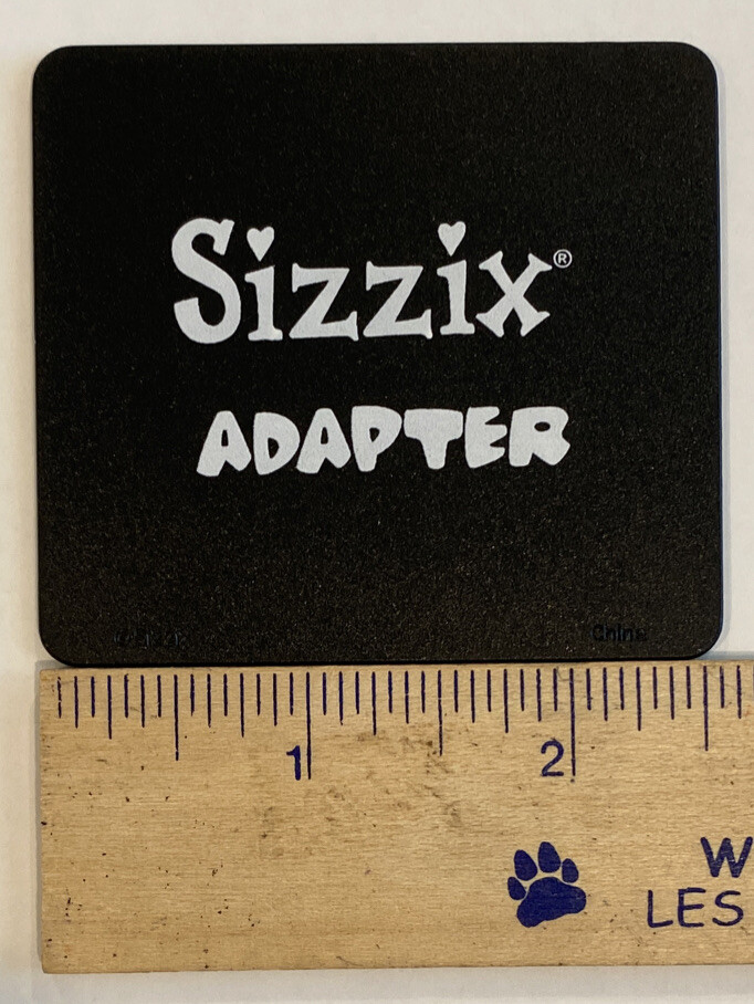 SIZZIX ADAPTER for Wafer-Thin QuicKutz Dies on Cuttlebug Sidekick or ...
