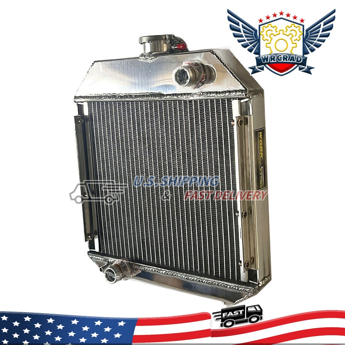 Full Aluminum Cooling Radiator Fits Yanmar YM240 YM2000/YM1700 2210 ...