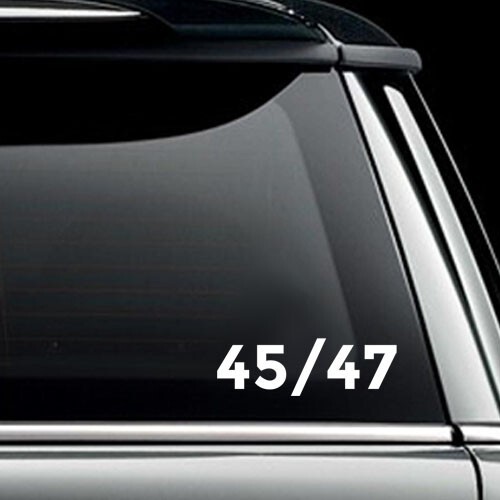 Trump 45 / 47 President Truck Car Tumbler Vinyl Decal Sticker 2024 | eBay