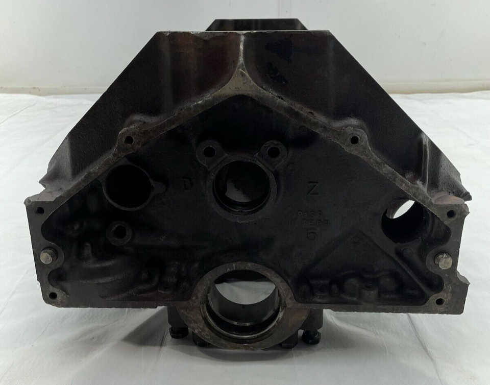 1969 396 375 HP Camaro 4 Bolt Main Block Dated L28 8 December 28 1968 ...