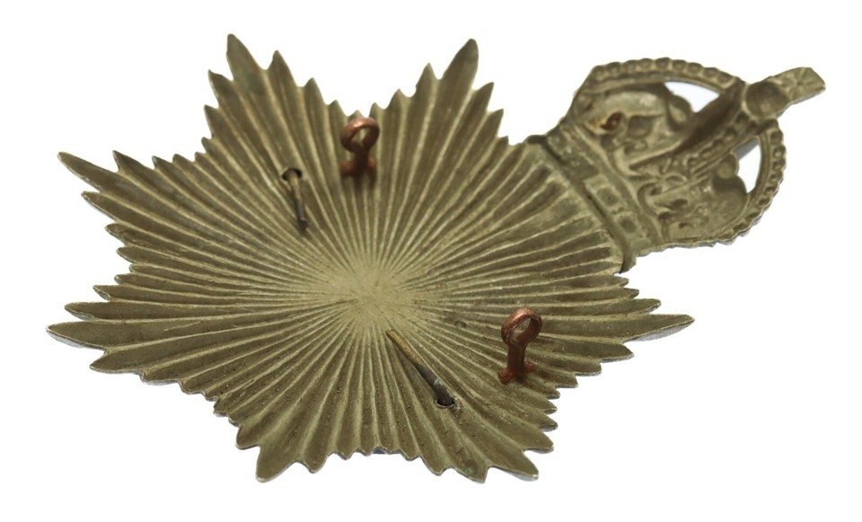 Obsolete Huntingdon County Police Helmet Plate - King's Crown #40 | eBay UK