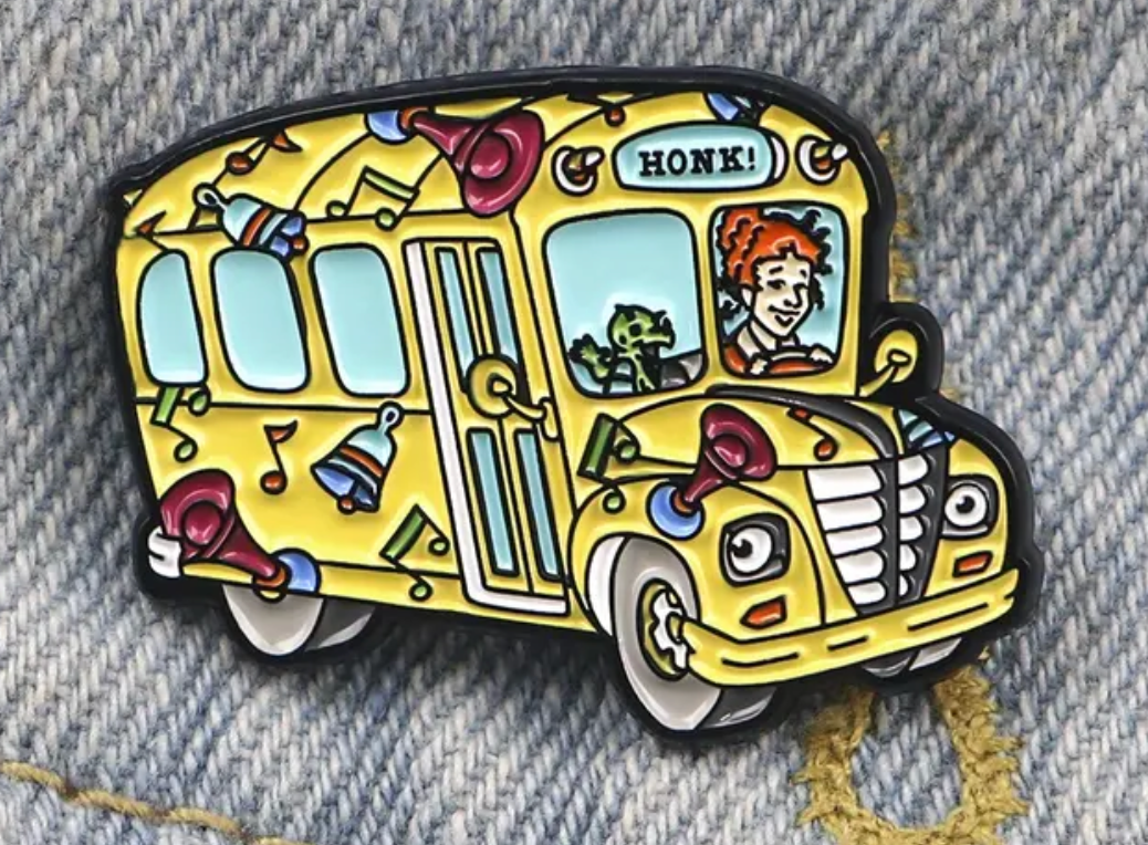 Pin Cartoon School Bus School Bus With Happy Children Cartoon Royalty