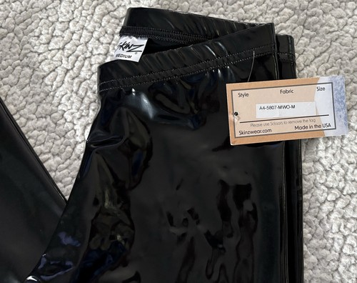 SkinzWear Black Leggings - New With Tags - Size Medium | eBay