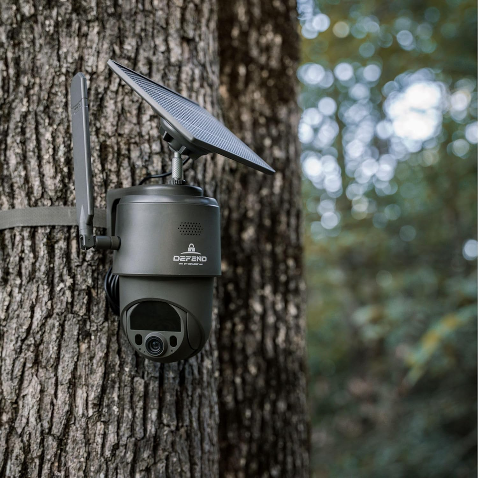 360° Defend 360 Cellular Security Camera - 4K Photos, Solar, Motion ...