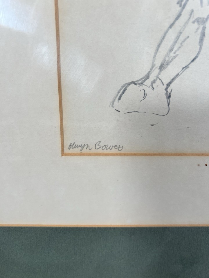 Olwyn Bowey Life Drawing Of A Male Nude Signed | eBay UK