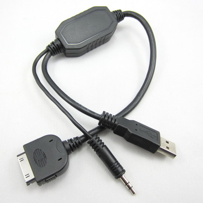 For Bmw idrive iPod/iPhone iPad Cable Adapter OEM Usb Aux Mini Cooper ...