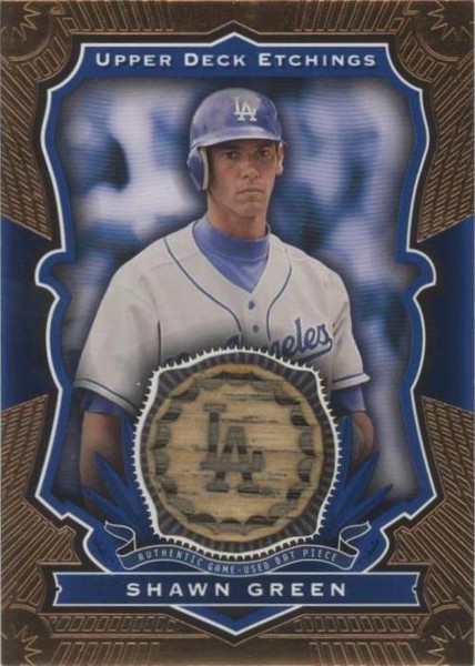 2004 Upper Deck Etchings - Baseball Etching Bats Blue #BE-SG Shawn ...