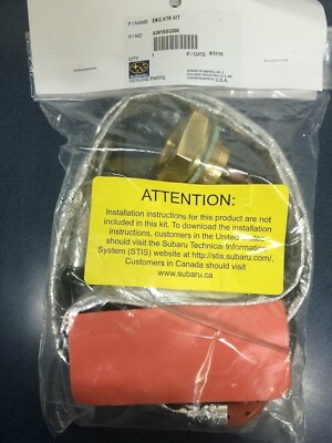 Subaru 2014 -2018 Forester 14-19 Outback Legacy Engine Block Heater ...