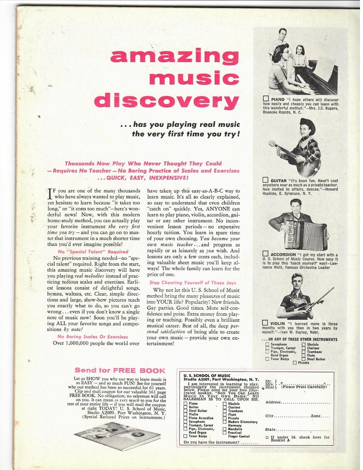 Playboy Type Men's Magazine Hi-Life Jan. 1960 Terry Higgins, Maria ...