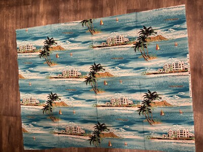 Fabric Boating Sports Beach Resort Vacation Material Cloth Sewing ...