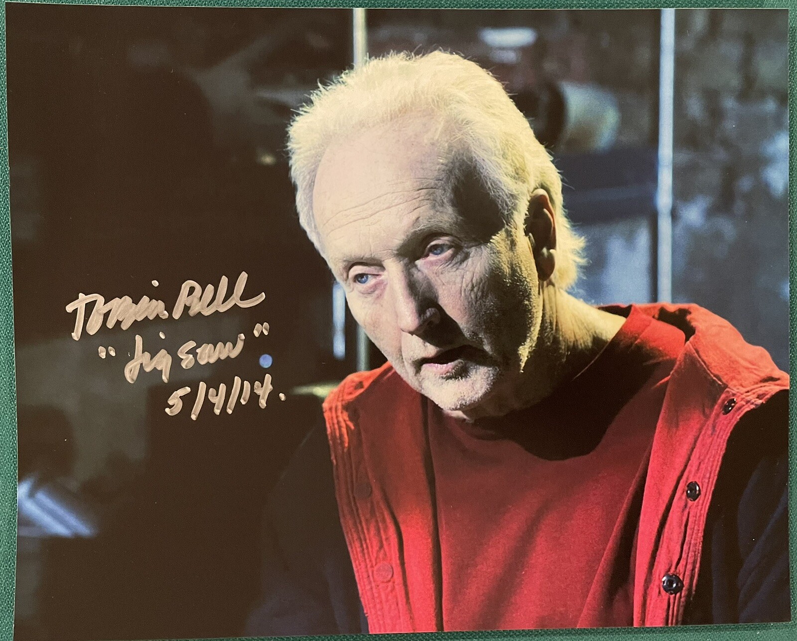 Tobin Bell Jigsaw John Kramer SAW Signed Autographed 8x10 Photo | eBay