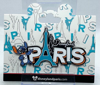 Disney DLP 2024 Lilo And Stitch Paris Tower Pin | eBay