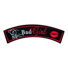 Bad Girl Red Lips Rocker Patch, Ladies Rocker Patches | eBay