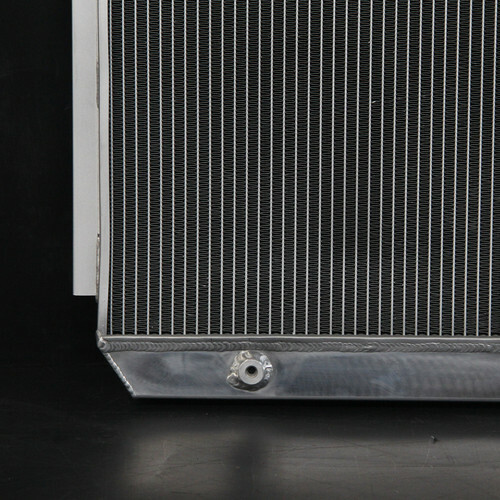 Aluminum Radiator Fit Chevrolet Bel Air Corvette One-Fifty 55-57 V8 ...