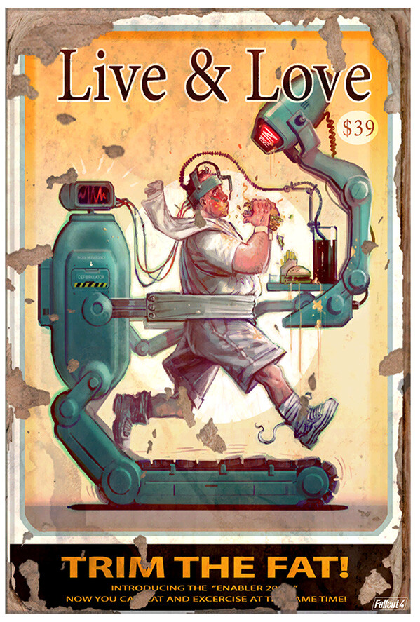 Fat Man Fallout Poster