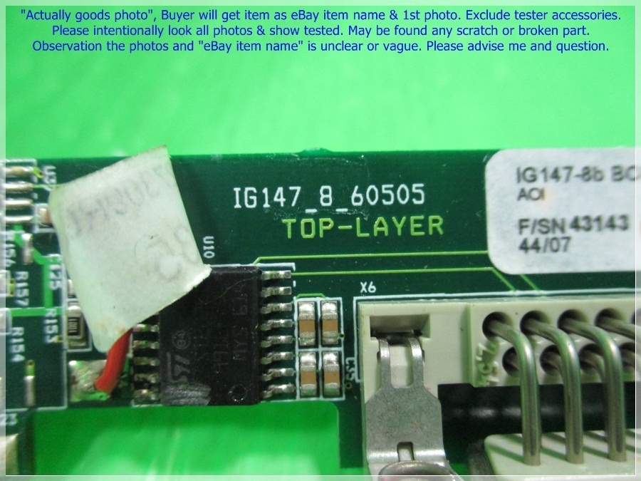 IPG Laser controller board as photo, PCB from IPG YLP-0.8-90, untested ...