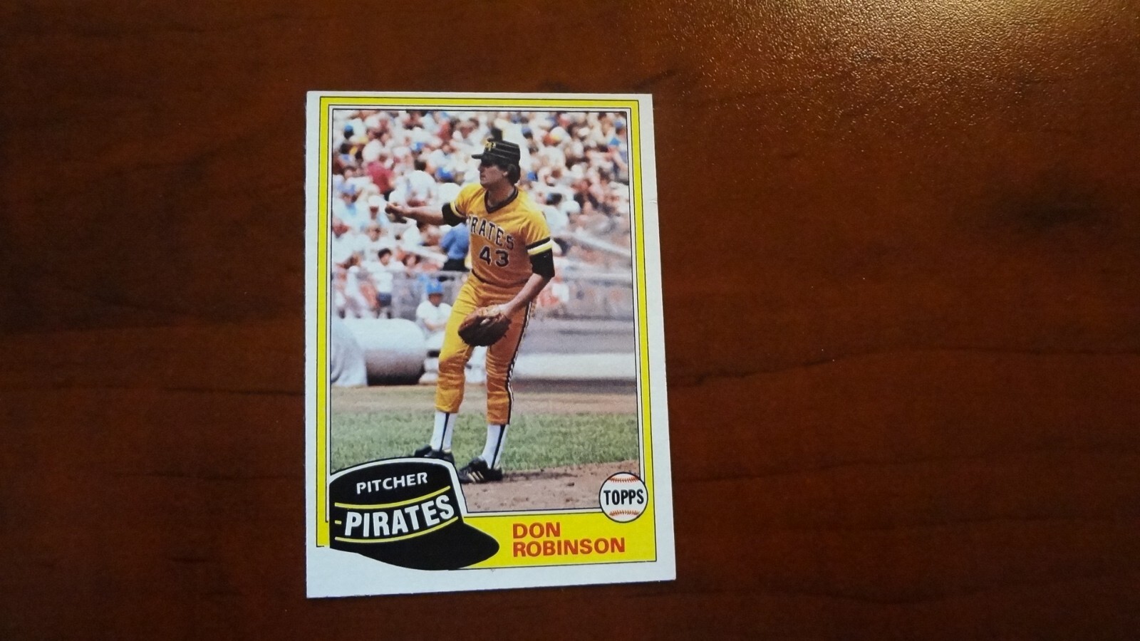 1981 TOPPS # 168 DON ROBINSON BASEBALL CARD | eBay