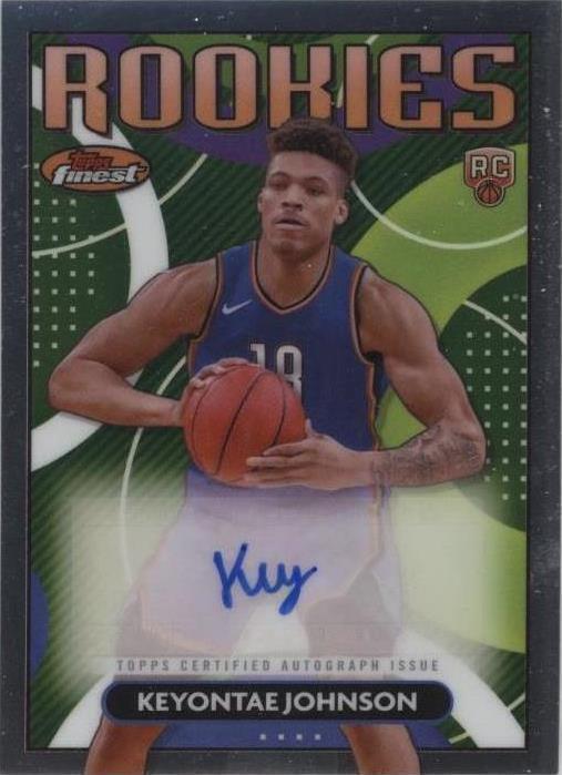 2023-24 Topps Finest - Rookie Finest Autographs Keyontae Johnson #RFA ...