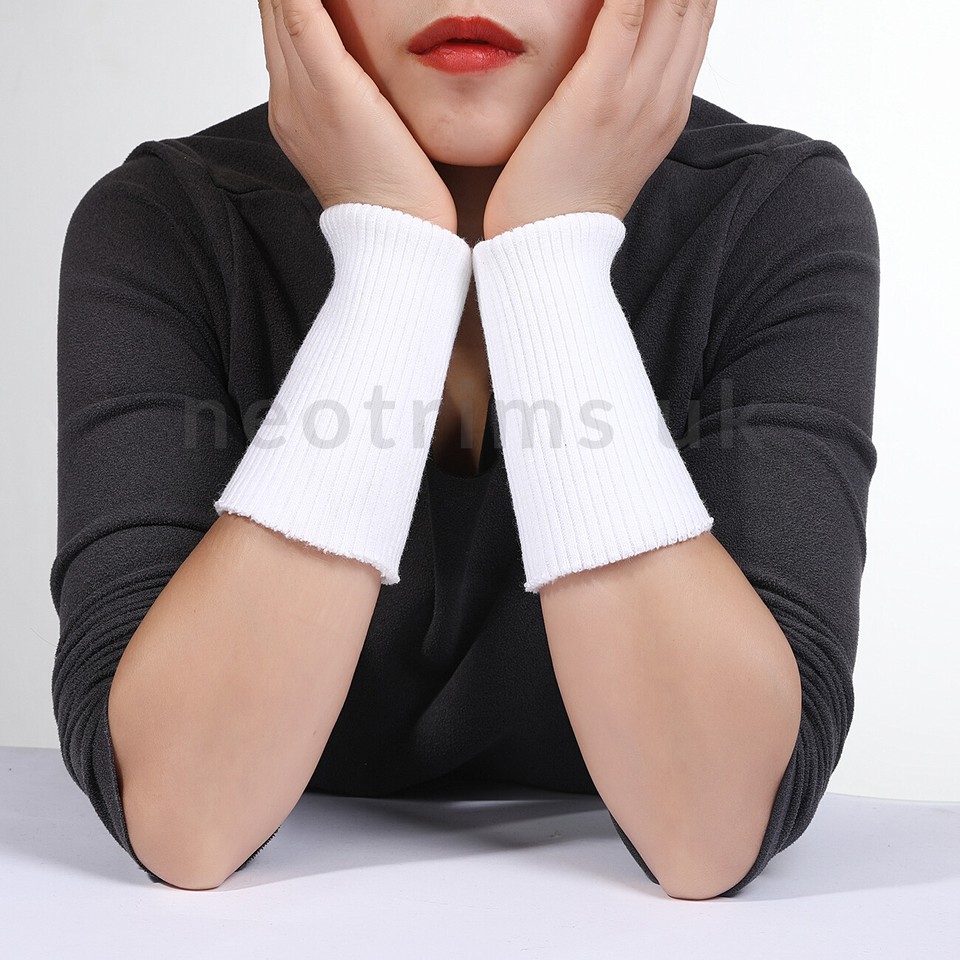 Rib Knit Cuffs Pair,Tubular Ribbing Seamless Cuffing Fabric ReVamp ...