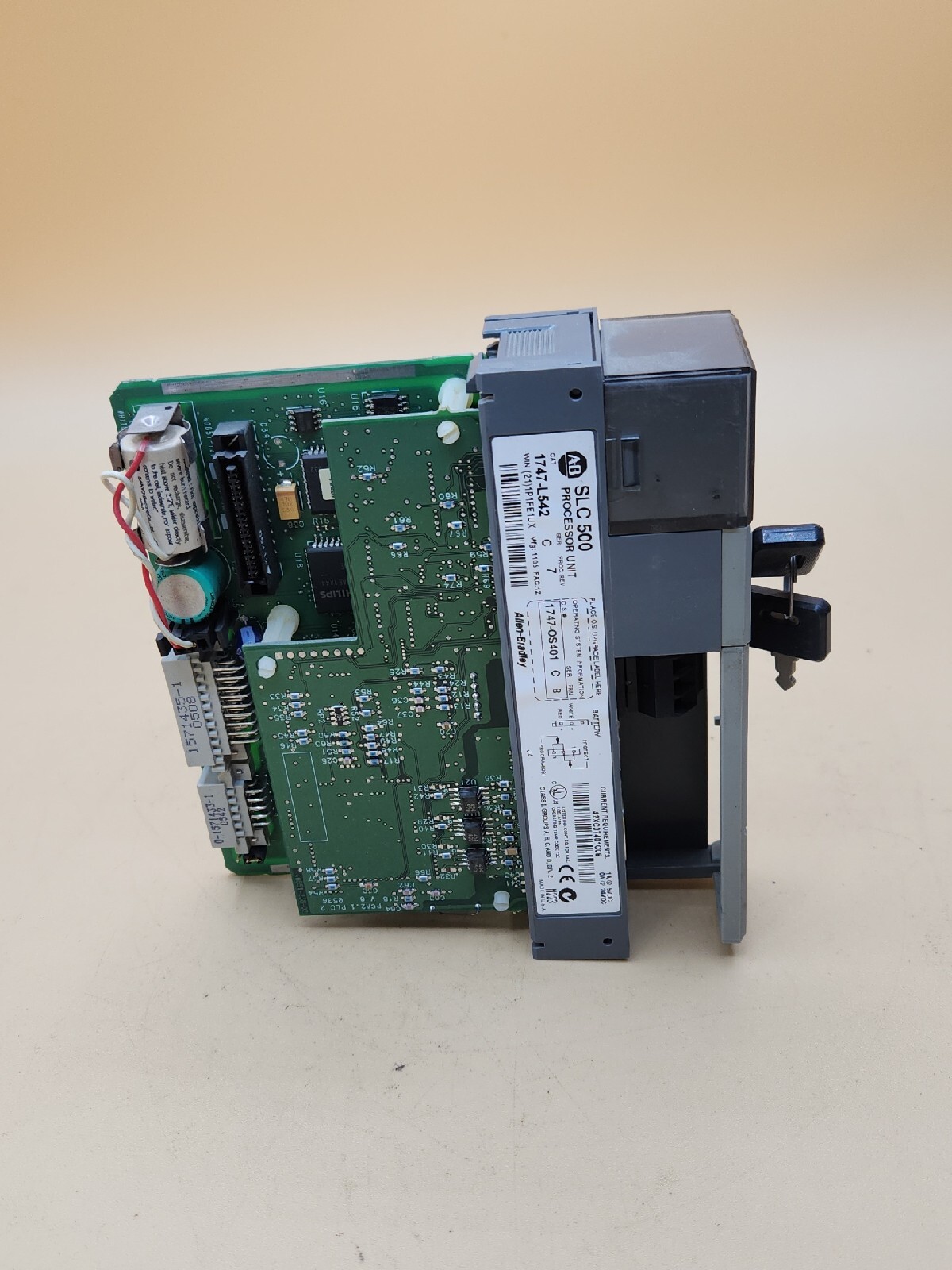Allen Bradley 1747-L542 Ser C SLC 5/04 CPU Controller Rev 7 1747-OS401 ...