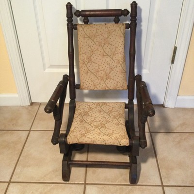 1800-1899 - Antique Platform Rocking Chair