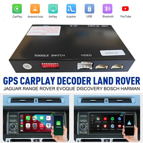 GPS Wireless CarPlay Interface Decoder For Land Rover Discovery Bosch ...