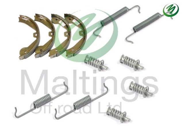 Range Rover L322 Handbrake Shoes and Fitting Kit SFS000051 02-2012 ...