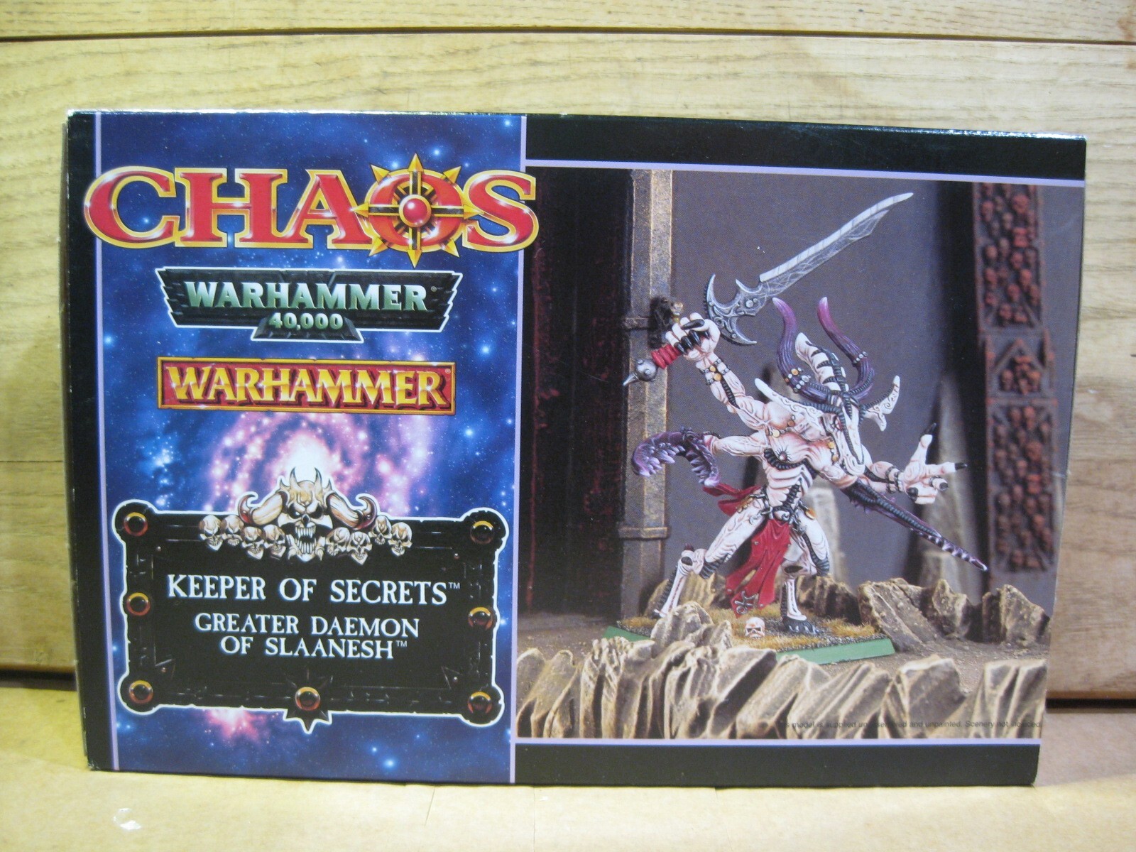 Keeper of Secrets Greater Demon of Slaanesh Metal Warhammer 40k Fantasy ...