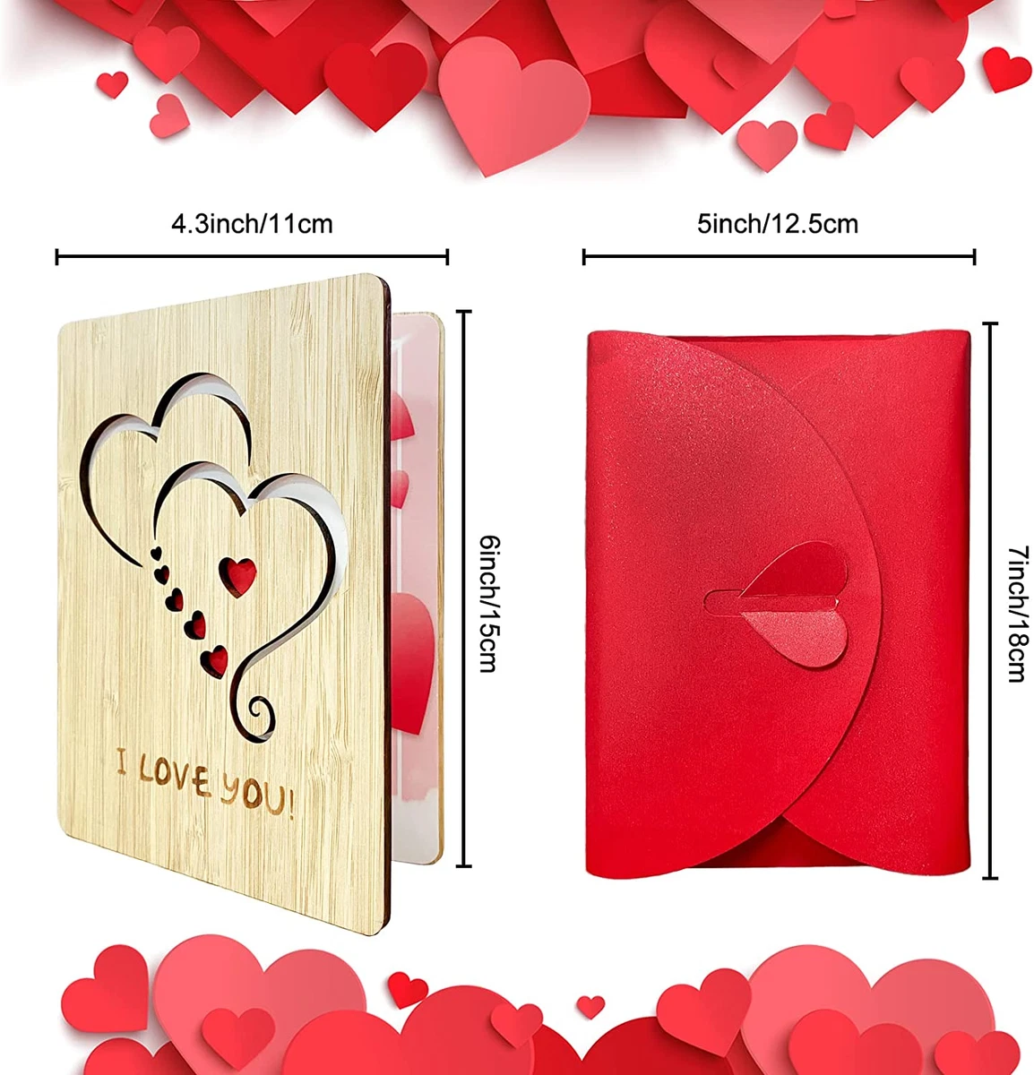 Handmade Romantic Cards For Him