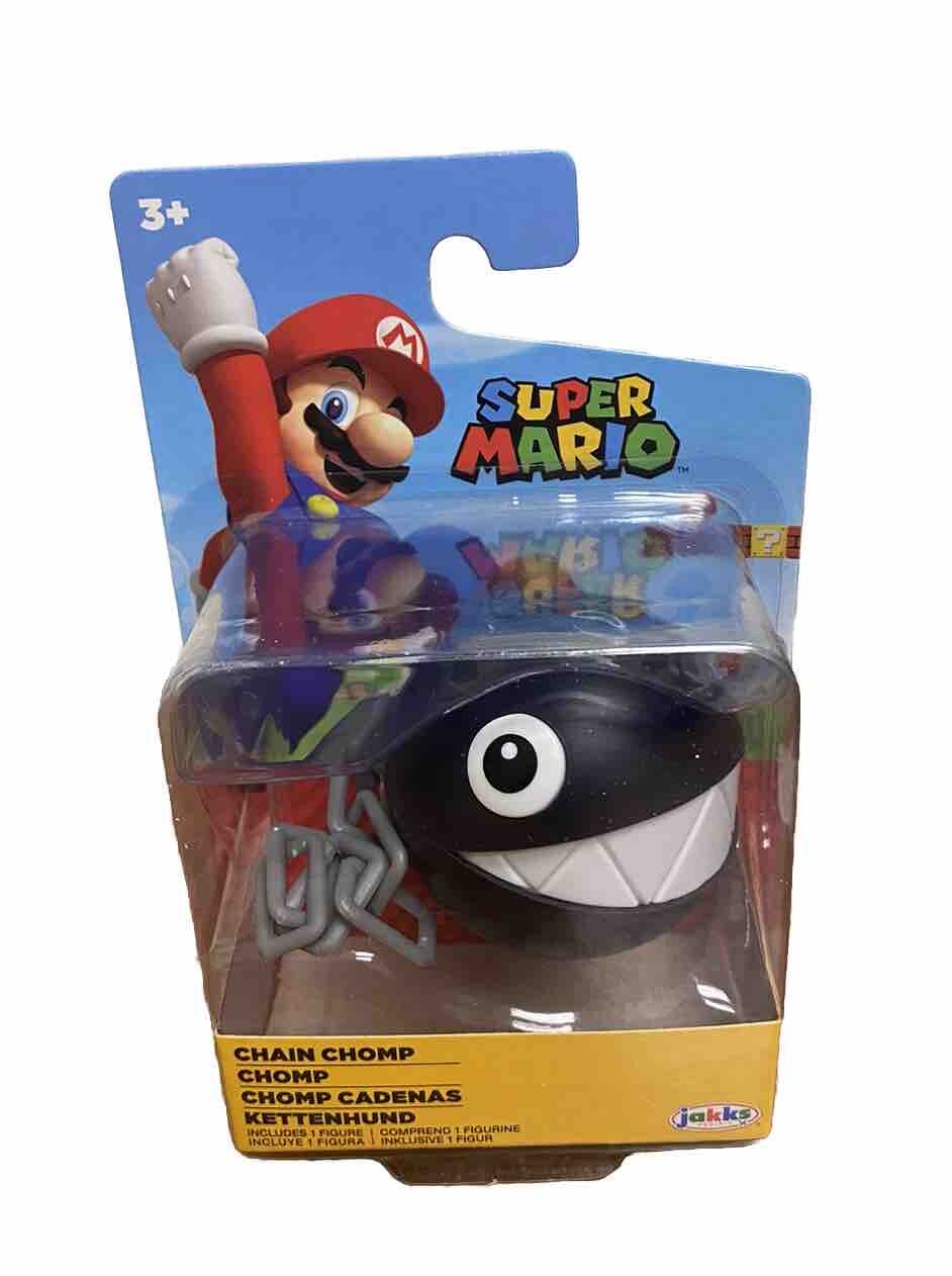 Jakks Pacific World of Nintendo Super Mario Chain Chomp 2.5” Mini-Figure New | eBay