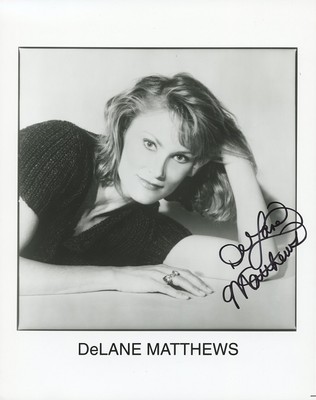 DELANE MATTHEWS Signed Photo - Dave's World | eBay