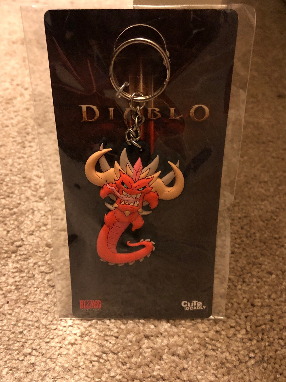 BlizzCon Diablo Cute But Deadly Keychain Brand New Unopened | eBay
