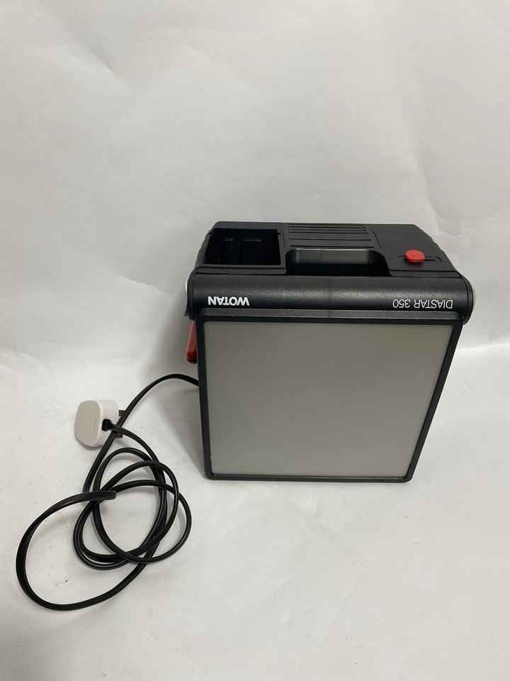DIASTAR 350 DESKTOP 35-50mm SLIDE VIEWER LARGE SCREEN, BOXED & WORKING ...